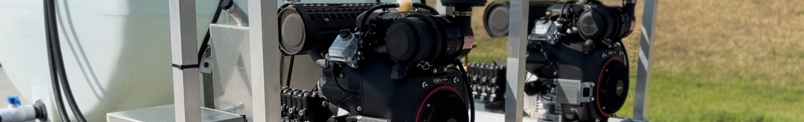 Custom Built Pressure Cleaning Trailer Rigs - Hi-Low Solutions