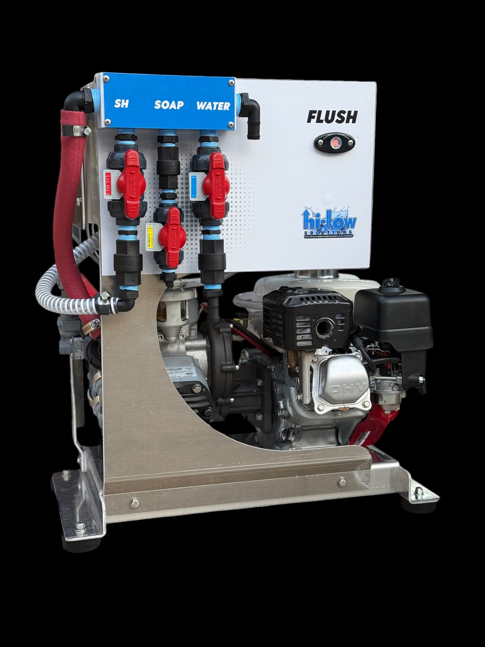 All-in-One Softwash System - Poly Manifold Block - Hi-Low Solutions