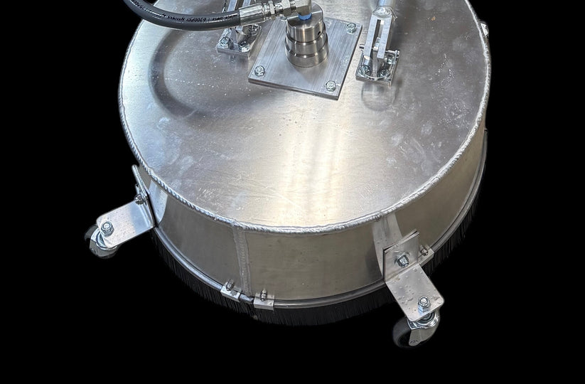 Casters Set Surface Cleaner Accessory - Hi-Low Solutions