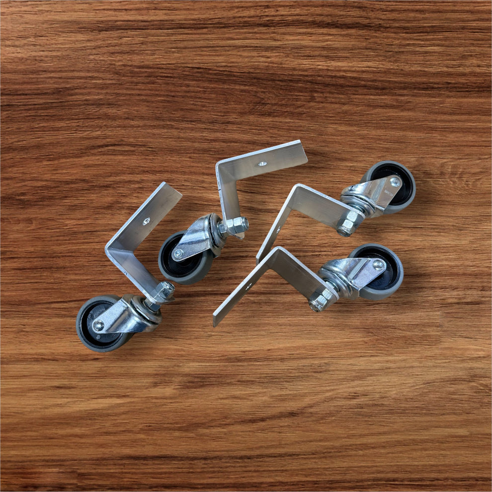 Casters Set Surface Cleaner Accessory - Hi-Low Solutions