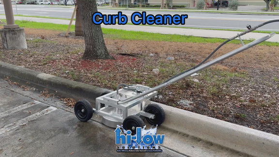 Curb Cleaner - CURBINATOR On Wheels - Hi-Low Solutions