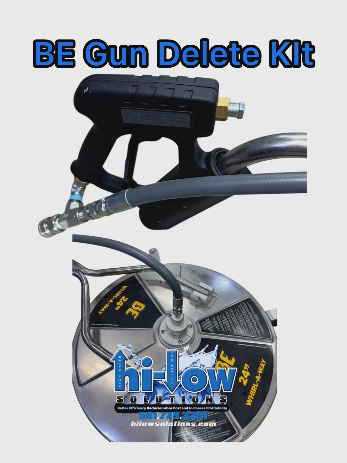 Sutter Pressure Washing Sprayer Gun, Deletion Kits - Hi-Low Solutions